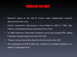 HIV ppt.ppt............................................. | PPT
