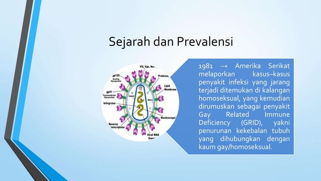 HIV virologi dalam perspektif kesehatan masyarakat | PPT