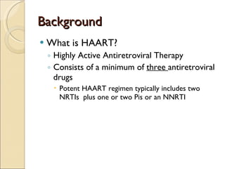 HIV Pharmacotherapy in Pregnancy | PPT