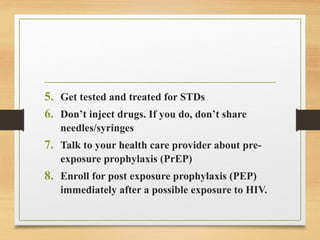 Detailed notes on HIV and AIDS PREVENTION.pptx