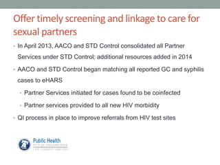 Philadelphia Department of Public Health HIV Prevention Activities | PPTX