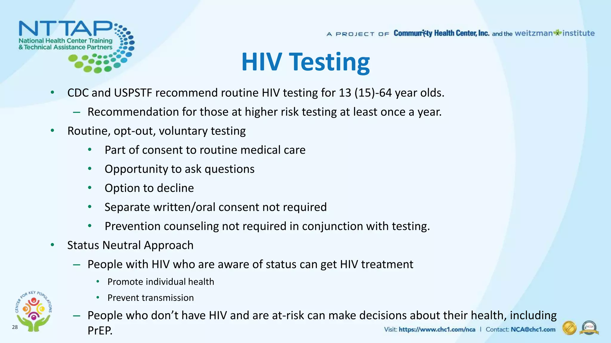 Integrating HIV Prevention into Primary Care | PPTX