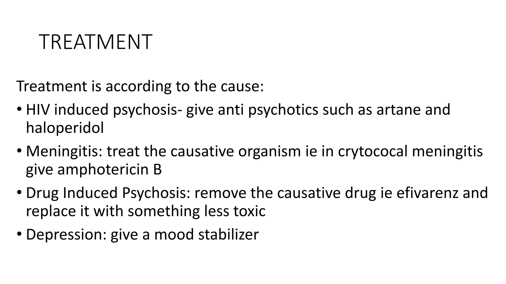 Hiv related psychosis | PPTX
