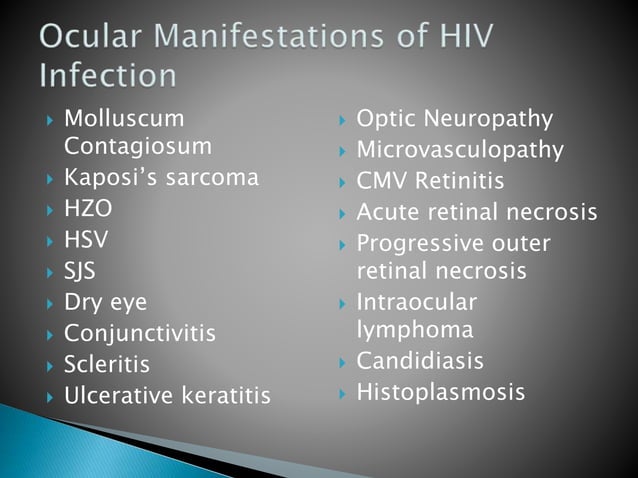 Hiv retinopathy | PPTX