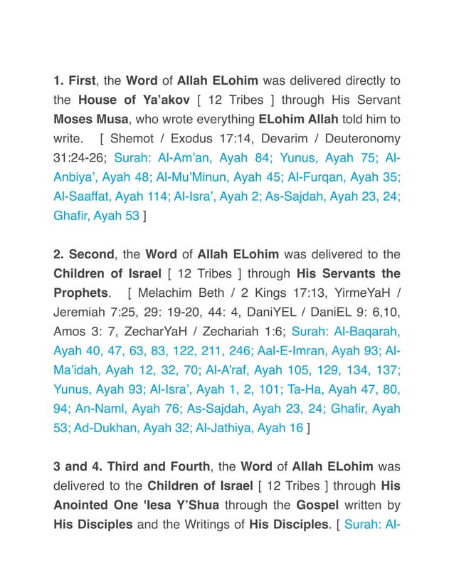 HIVRIM - THE MESSAGE OF THE PROPHET MUHAMMAD | PDF