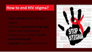 Hiv stigma | PPTX