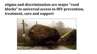 HIV Stigma in community HIV Stigma in community | PPTX