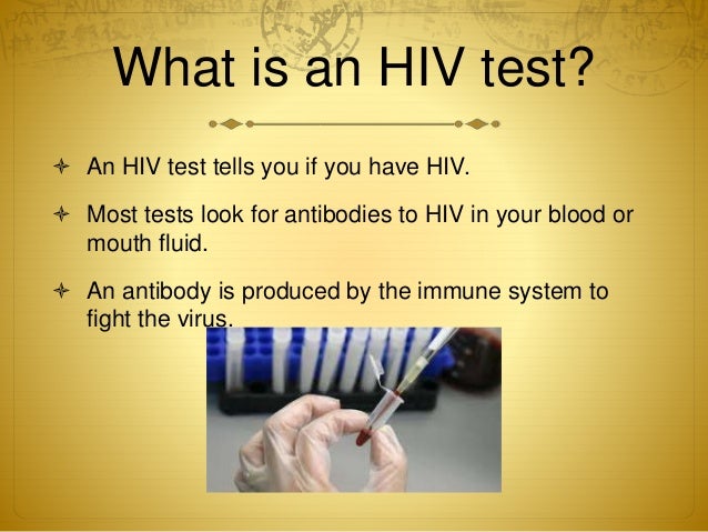 How to get tested for HIV