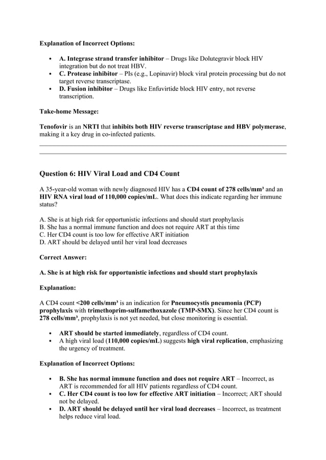 HIV TREATMENT MCQ BY DR ANKUSH GOYAL.docx