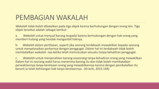 Hiwalah, rahn, wakalah dan kafalah | PPTX