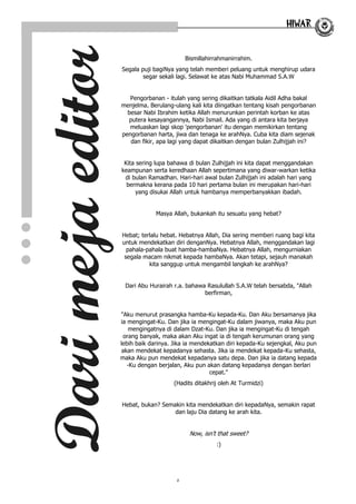 Hiwar Edisi Aidil Adha | PDF