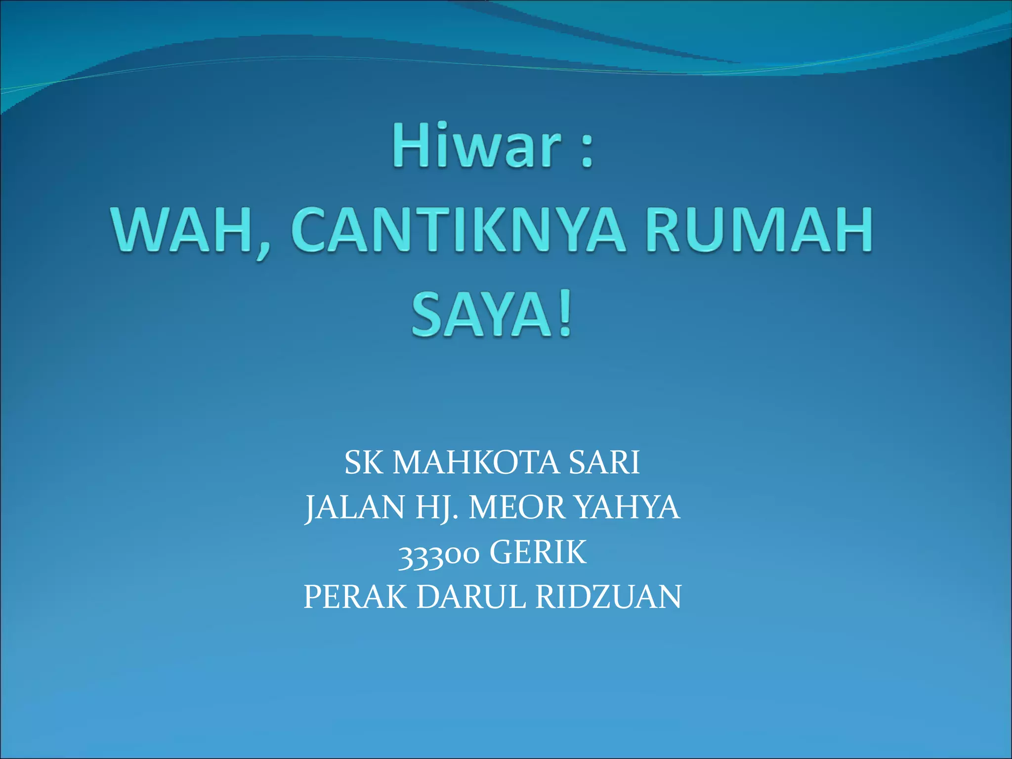 Teks Hiwar | PPT