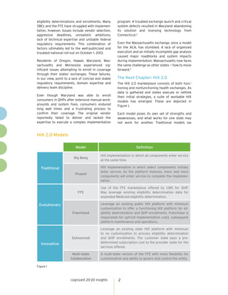 HIX 2.0: New Alternatives for State Participation in Health Insurance ...
