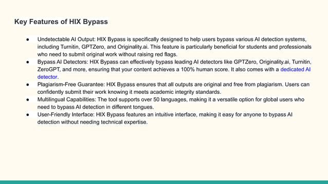 Hix Bypass Review The Ultimate Undetectable Ai Tool For Bypassing Ai