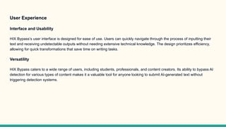 HIX Bypass Review: The Ultimate Undetectable AI Tool for Bypassing AI Detection | PPT