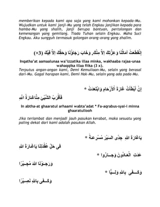 Hizib nashor | DOCX