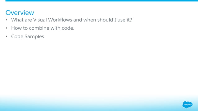 Advanced Flow Techniques with Apex and Visualforce | PPT
