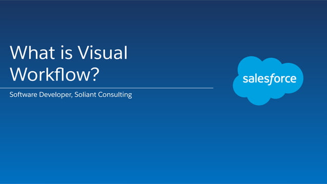 Advanced Flow Techniques with Apex and Visualforce | PPT