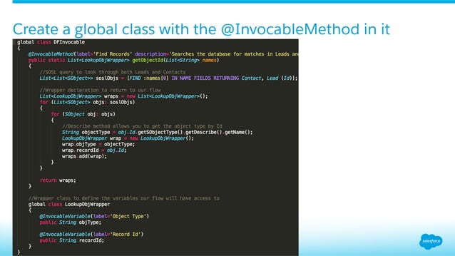 Advanced Flow Techniques with Apex and Visualforce | PPT