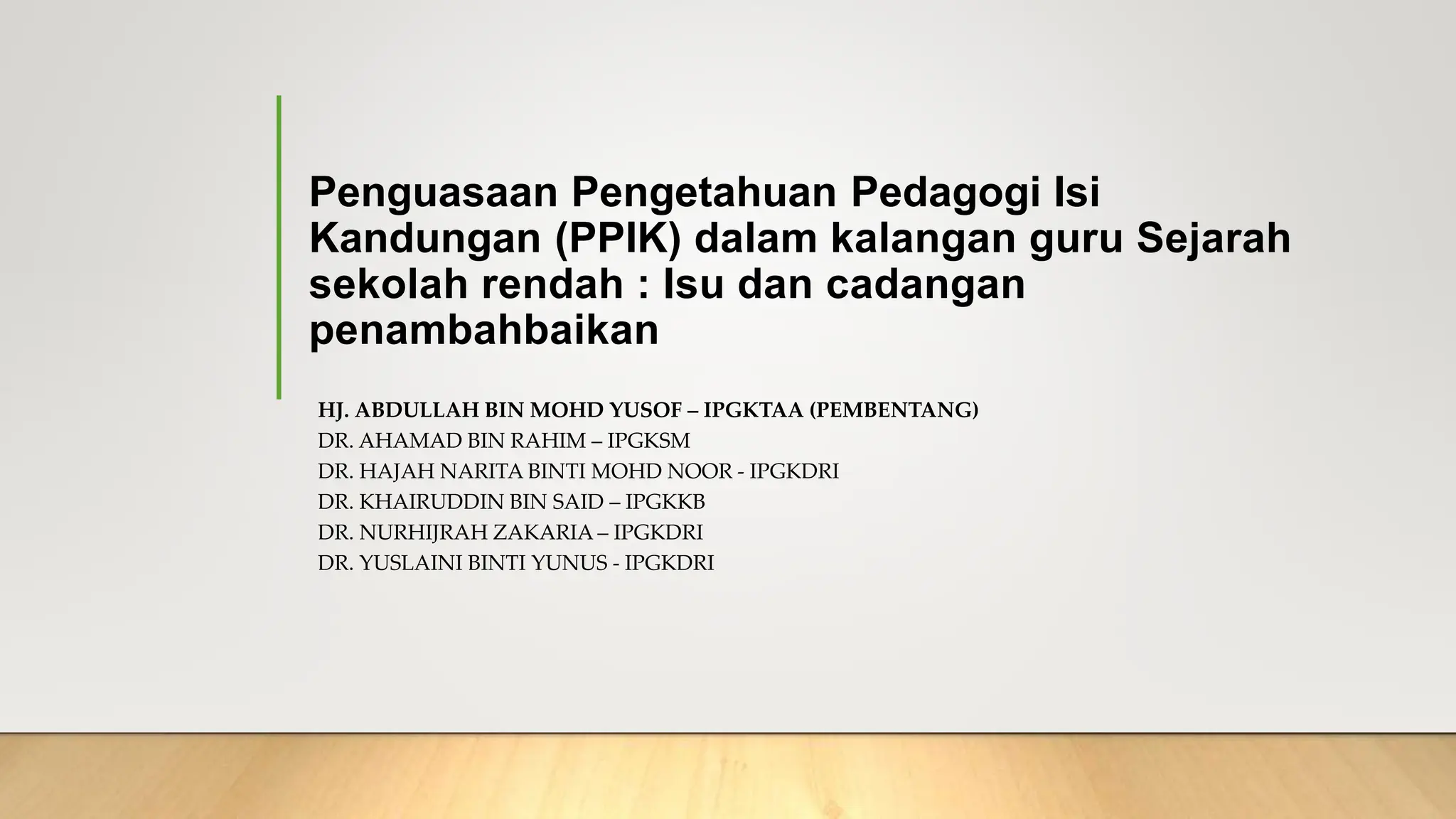 Hj Abdullah Mohd Yusof - IPGKTAA.pptx