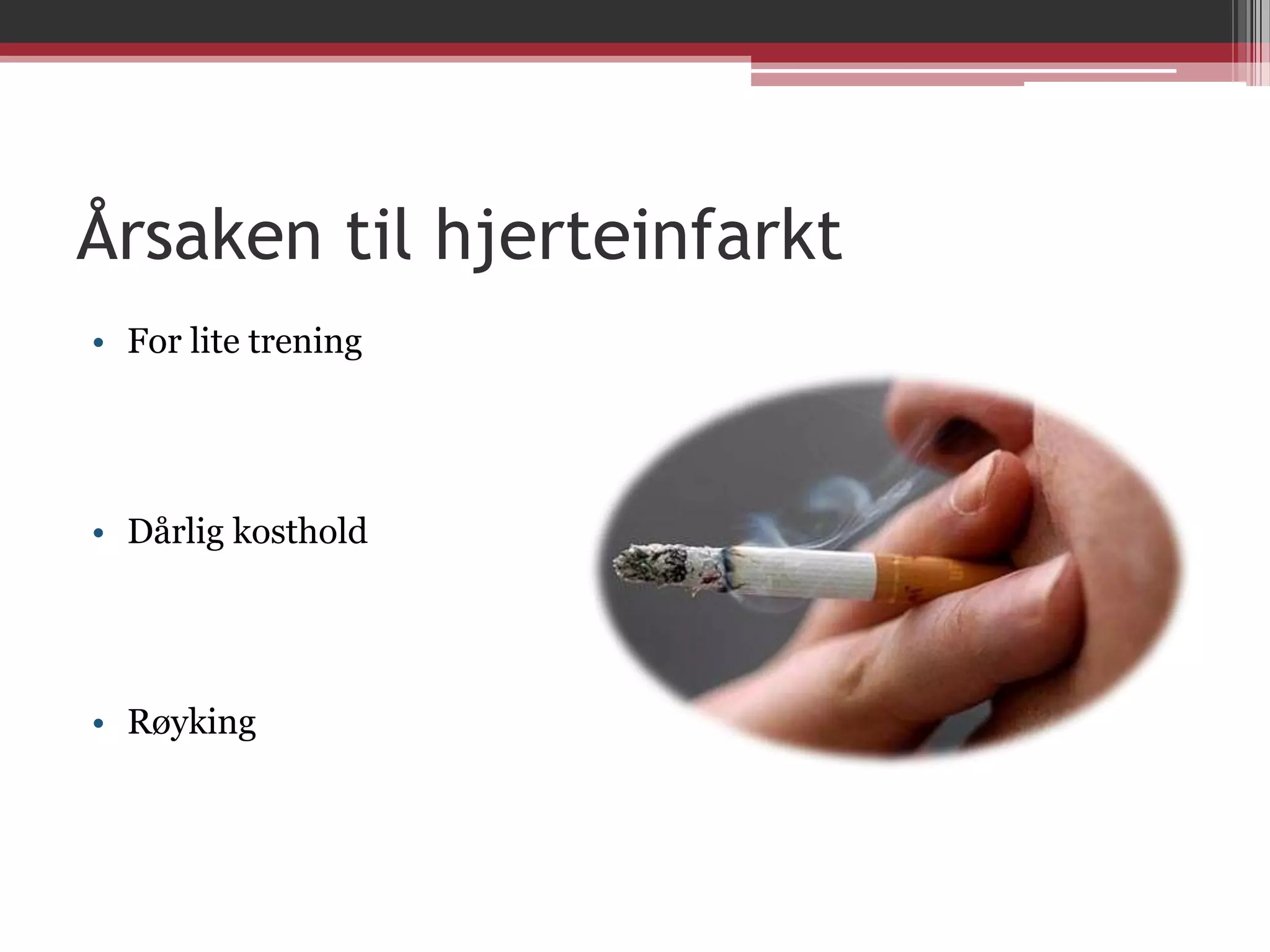 Hjerteinfarkt | PPTX