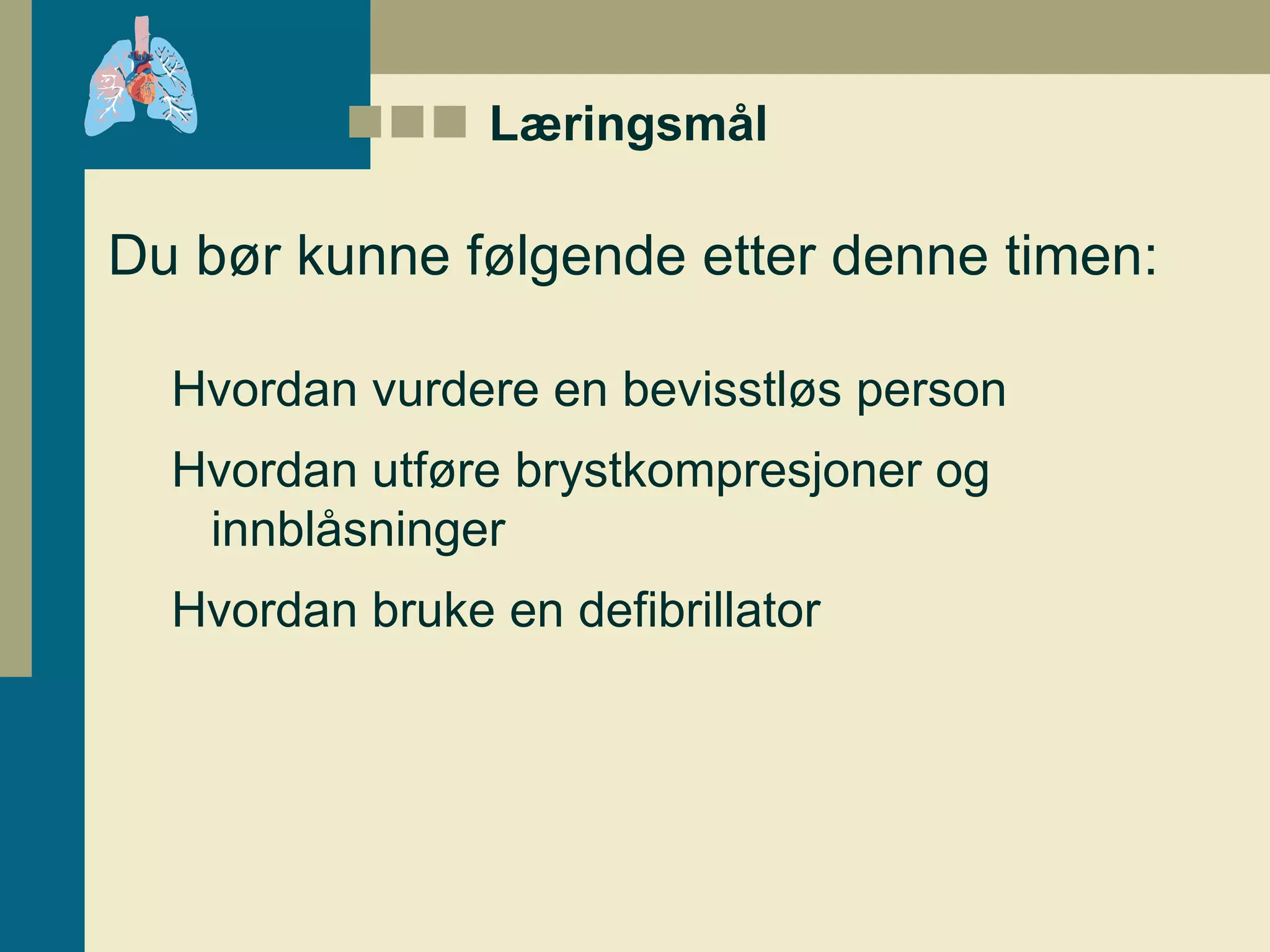 Hjertestans AHLR | PPT