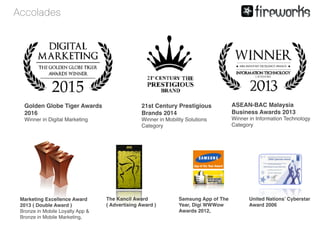 Fireworks Digital Marketing Services 2020 | PPT