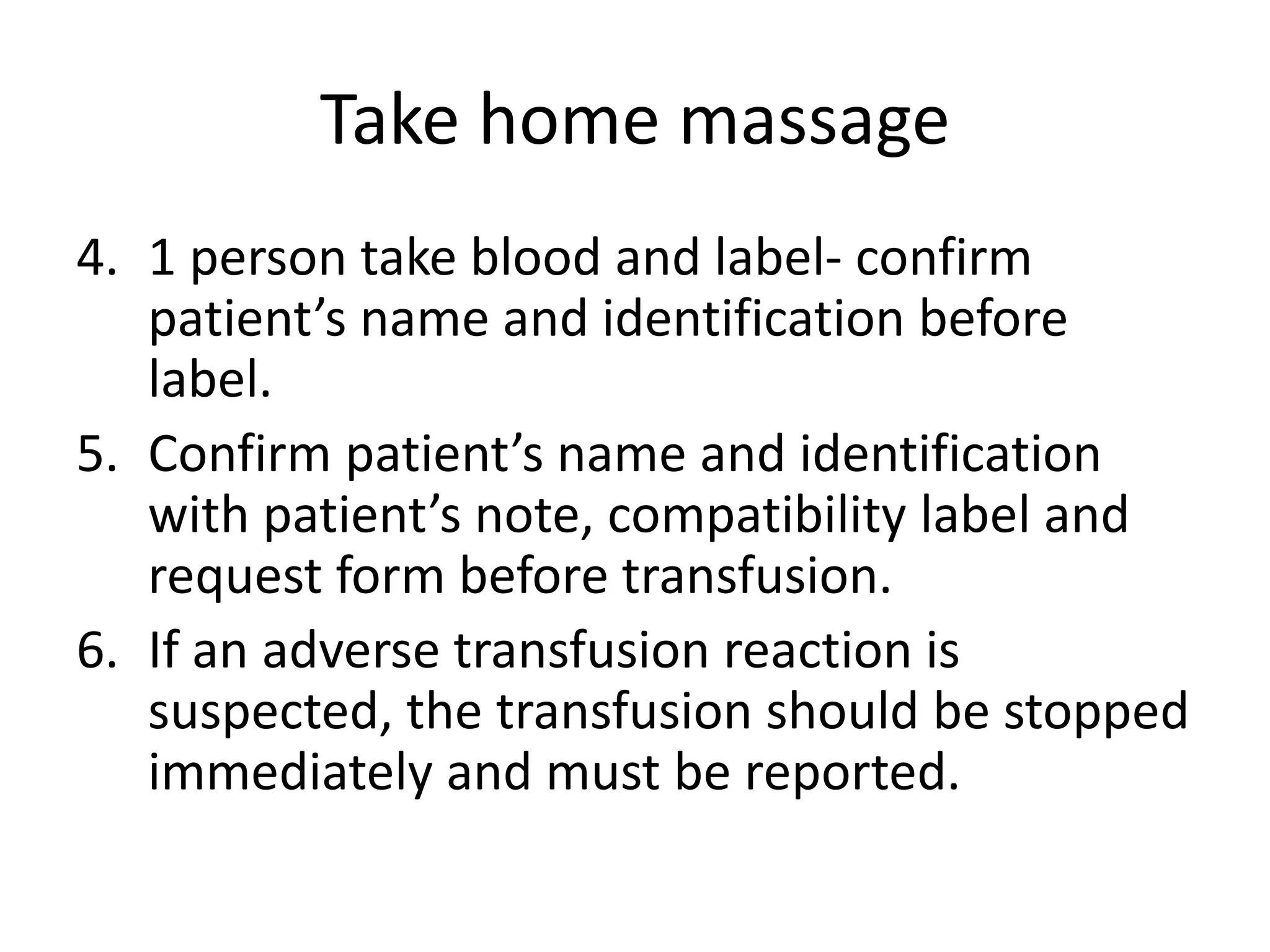 blood, blood product, blood transfusion | PPTX