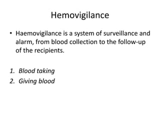 blood, blood product, blood transfusion | PPTX | Blood Disorders ...