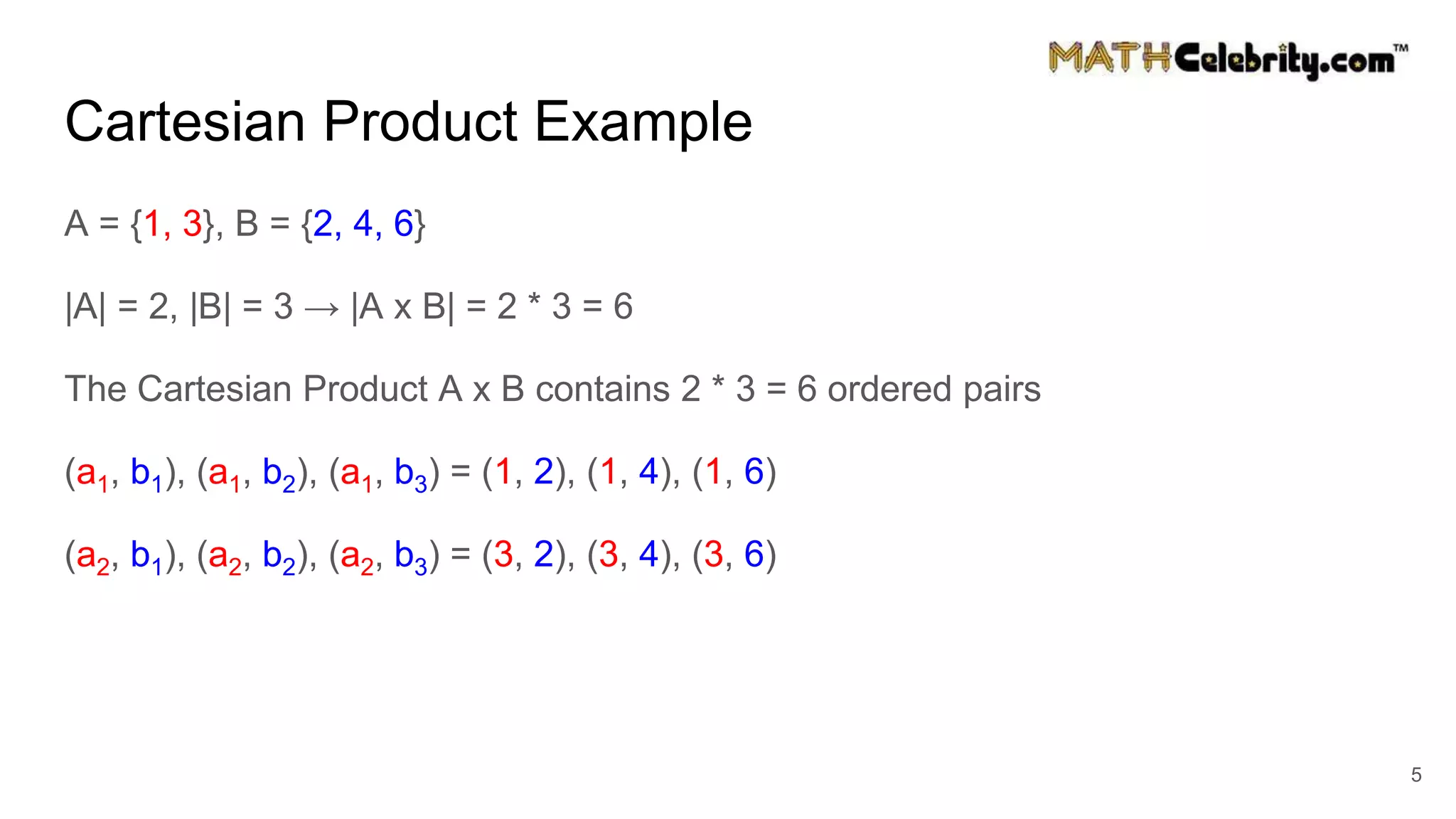 How to Find a Cartesian Product | PPTX
