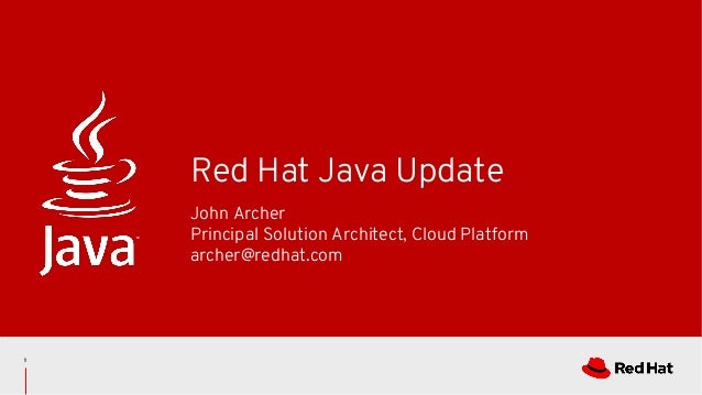 Red Hat Java Update and Quarkus Introduction