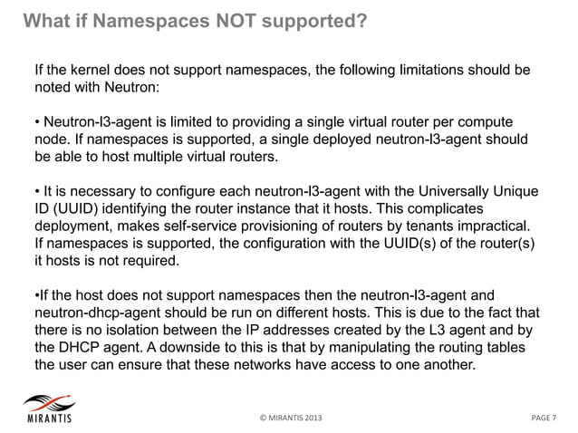 Neutron Network Namespaces and IPtables--A Technical Deep Dive | PPT