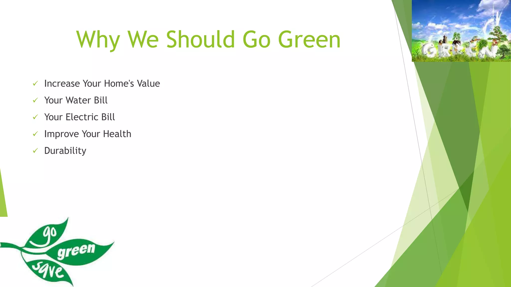 LET'S GO GREEN! | PPT