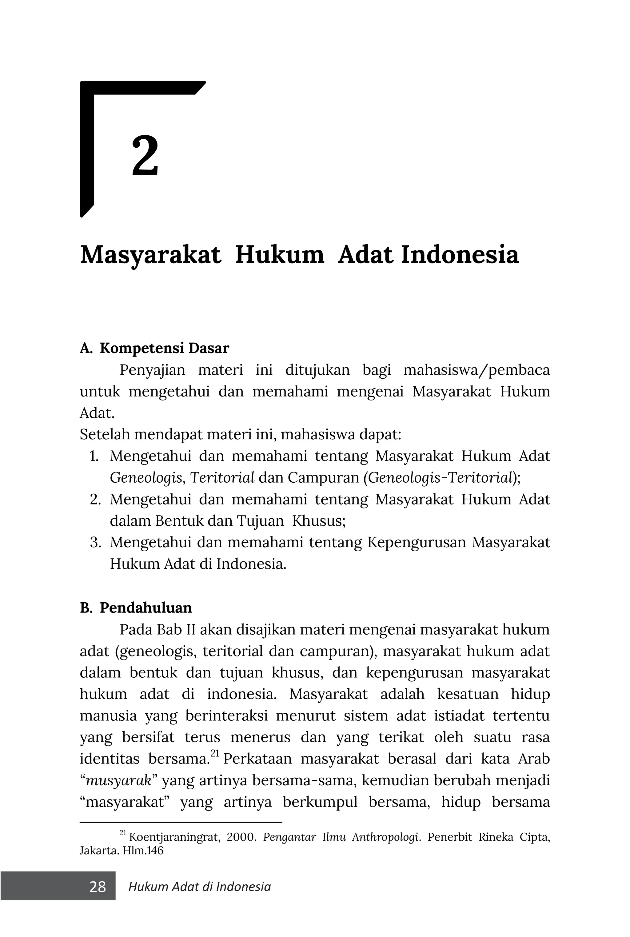 Buku Hukum Adat Dalam Masyarakat Indonesia Ppt 