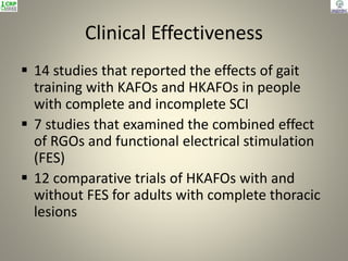 HKAFOs and KAFOs ambulation | PPTX