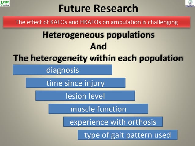 HKAFOs and KAFOs ambulation | PPTX