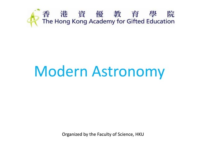 Introduction to Astronomy | PPTX