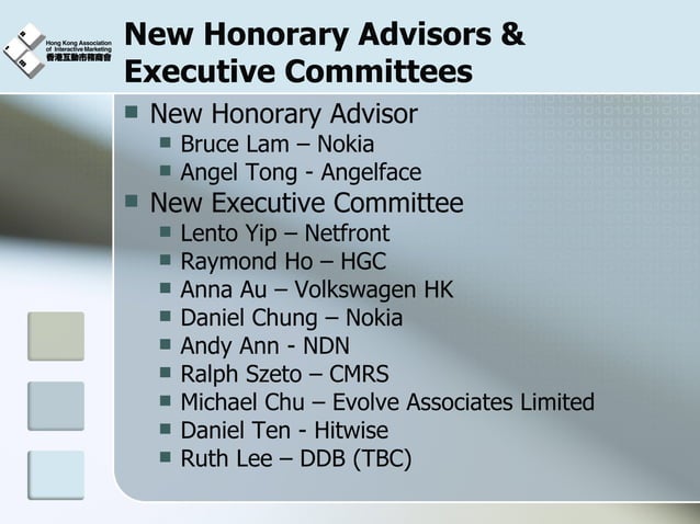 HKAIM Chairman Report 2007 2008 | PPT