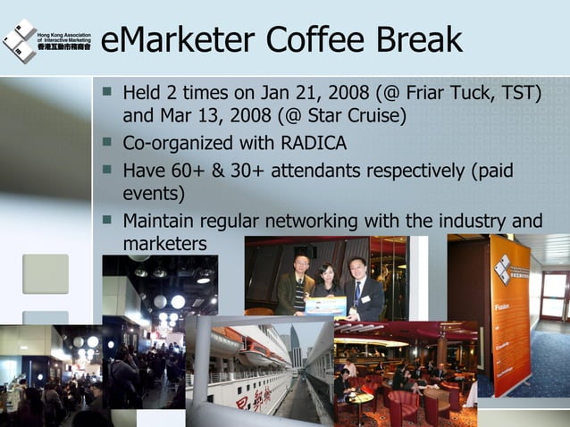 HKAIM Chairman Report 2007 2008 | PPT