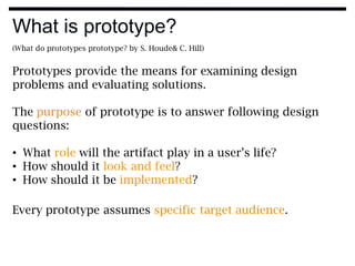 Prototyping the mobile service | PPT