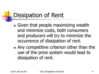 HKALE Microeconomics: Theory about rent. | PPT