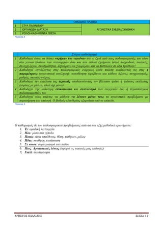 Η καθοδήγηση στο ποδόσφαιρο | PDF