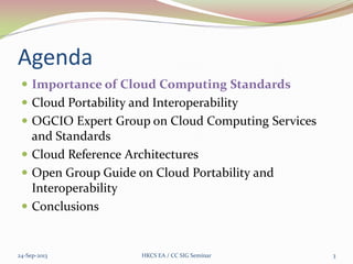 Architecture and Practices on Cloud Interoperability and Portability | PPT