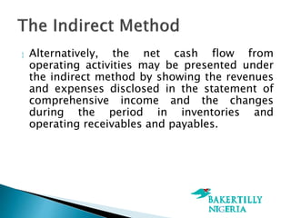 Statement of cash flow ias 7 | PPT