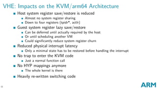 HKG15-400: Next steps in KVM enablement on ARM | PDF