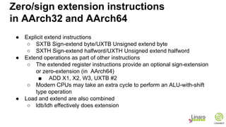 HKG15-405: Redundant zero/sign-extension elimination in GCC | PDF