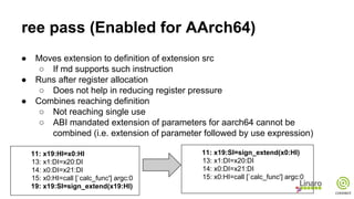 HKG15-405: Redundant zero/sign-extension elimination in GCC | PDF