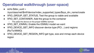 HKG18-110 - net_mdev: Fast path user space I/O | PPT