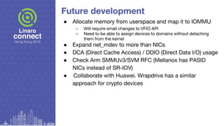 HKG18-110 - net_mdev: Fast path user space I/O | PPT