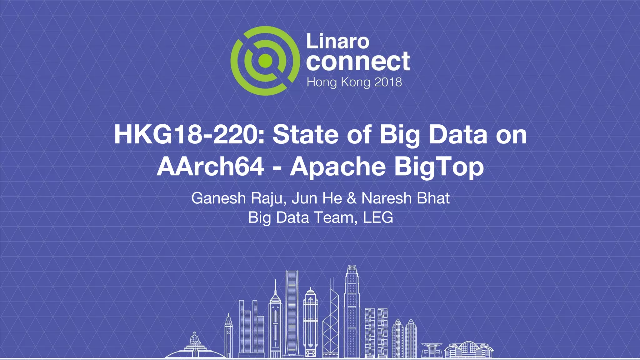 State of Big Data on ARM64 / AArch64 - Apache Bigtop | PPT